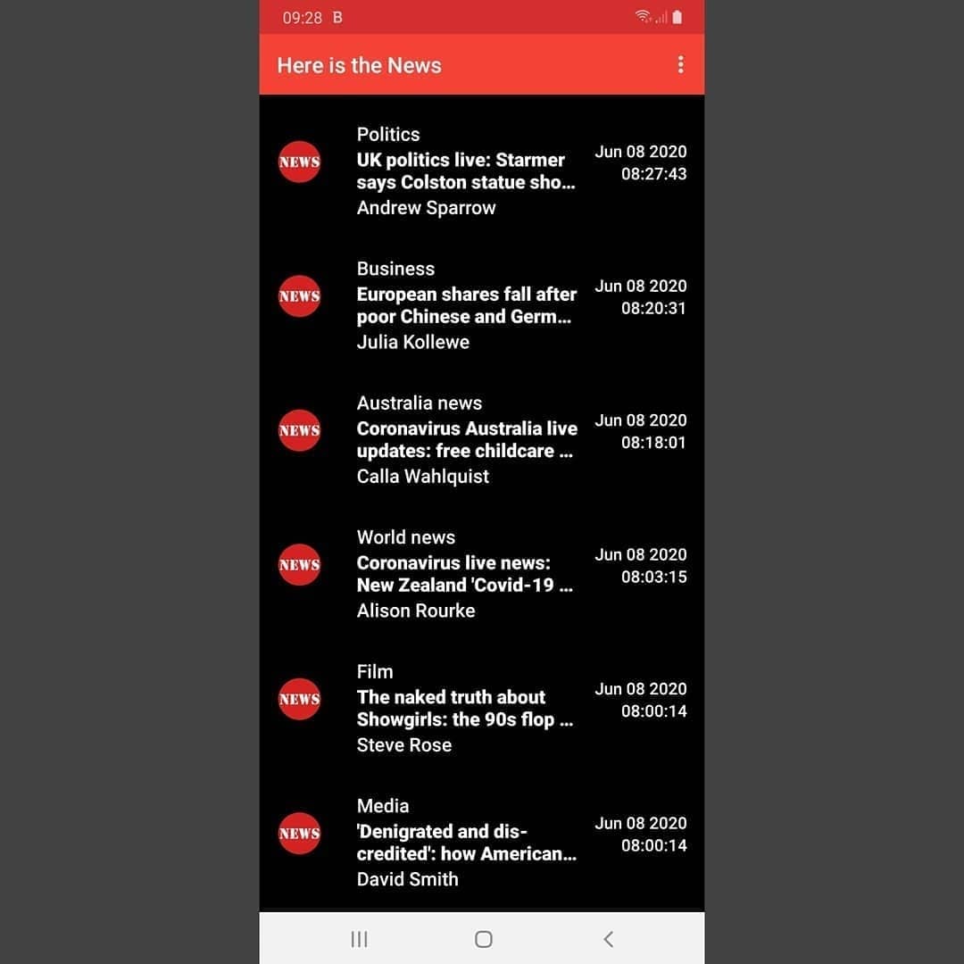 The News App – Part 1. | Cullen Development